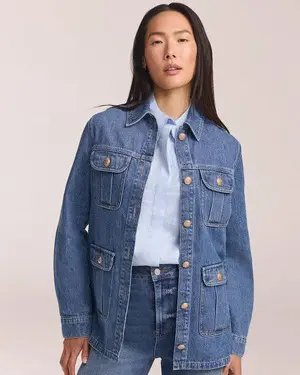 Mint Velvet Denim Shacket