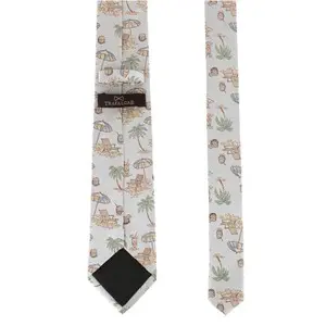Trafalgar Beach Getaway Silk Necktie