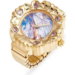 PASCAL Baroque Ring Watch - Mauve