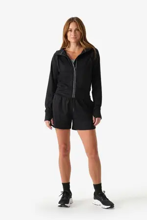 FIELDSHEER Everyday Full Zip Hoodie - Black