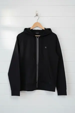 FIELDSHEER Everyday Full Zip Hoodie - Black