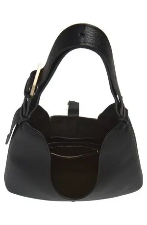 TOM FORD Kara Grained Leather Hobo Bag