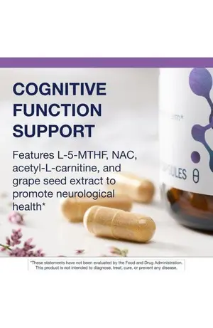 METAGENICS Ceralin Forte Brain Health Energy Metabolism Support Supplement 90 Capsules