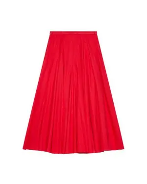 Mint Velvet Cotton Full Midi Skirt
