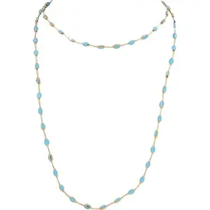 MADISON BEVERLY HILLS Beaded Necklace - Turquoise