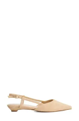 Dune London Homie Leather Slingback Pump