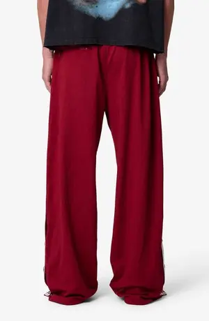 Mnml Side Snap Striped Track Pants