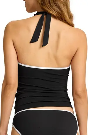 Tommy Bahama Island Cays Cabana Halter Tankini Top