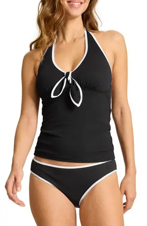 Tommy Bahama Island Cays Cabana Halter Tankini Top