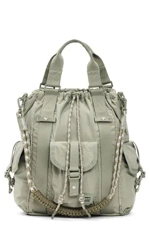 Desigual Medium Convertible Backpack - Khaki
