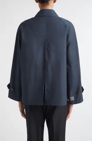 Max Mara Tiglio Crop Raincoat