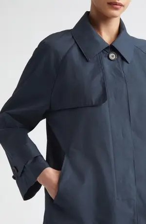 Max Mara Tiglio Crop Raincoat