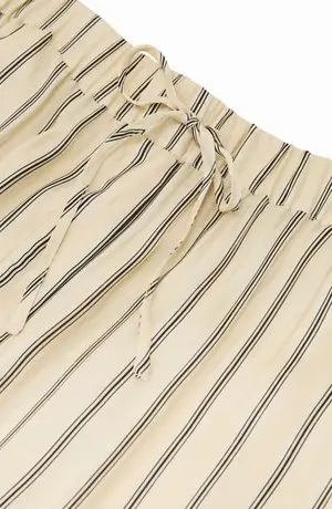 REISS Minnie Wide Leg Stripe Pants