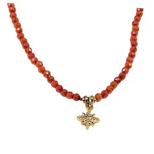 MADISON BEVERLY HILLS Moissanite Star Pendant Necklace