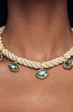 Ettika Luxe Choker With Drops