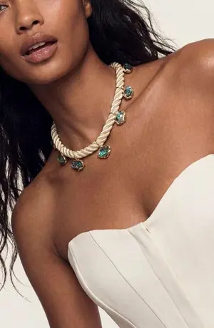 Ettika Luxe Choker With Drops