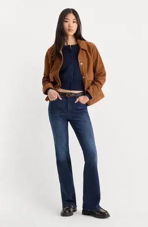 Good American Good Classic High Waist Bootcut Jeans