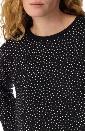 Kate Spade New York Print Pajamas - Black/multi