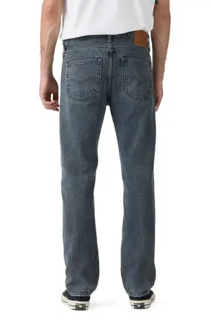 LEVI'S 501 Original Fit Straight Leg Jeans - Grey Ship
