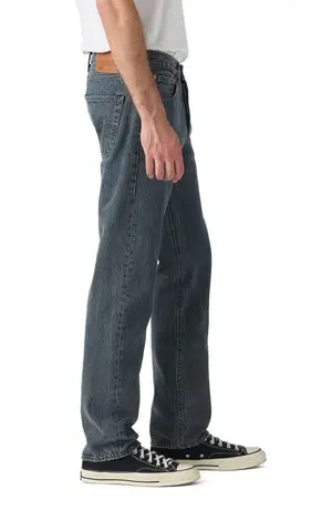 LEVI'S 501 Original Fit Straight Leg Jeans - Grey Ship