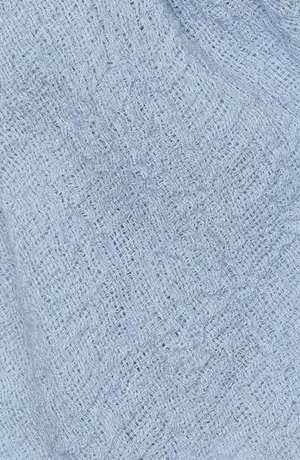 Eileen Fisher Cozy Crinkle Gauze Scarf - Dolphin