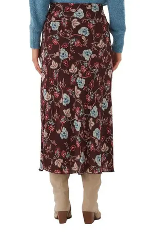 Karen Kane Bias Cut Midi Skirt