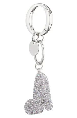 Nina Crystal Pump Bag Charm