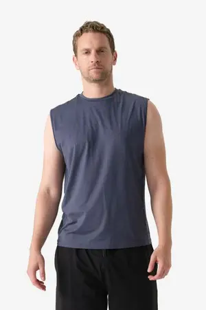 FIELDSHEER Dricomfort® Geo 365 Mineral Infused Tank Top - Arctic Blue