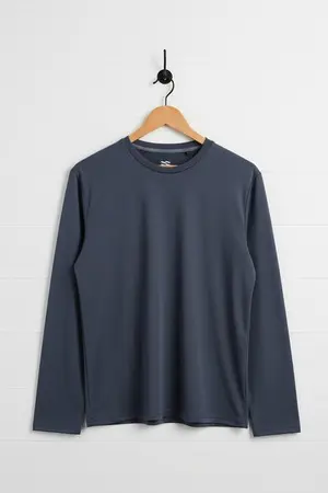 FIELDSHEER Dricomfort Long Sleeve T-shirt - Arctic Blue