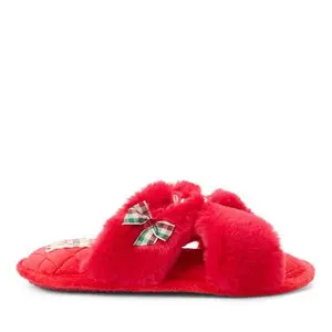 DEARFOAMS Mama Fur Slide Slippers