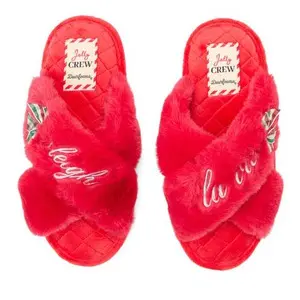 DEARFOAMS Mama Fur Slide Slippers