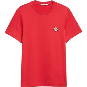 Moncler Cotton Jersey T-shirt - Red