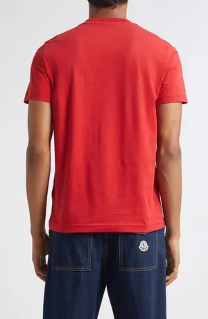 Moncler Cotton Jersey T-shirt - Red