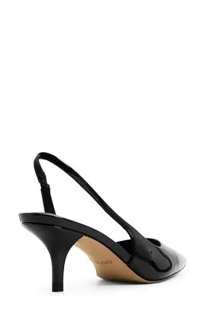 Aldo Stessy Slingback Pointed Toe Pumps - Black