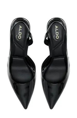 Aldo Stessy Slingback Pointed Toe Pumps - Black