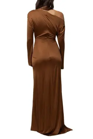 JLUXLABEL Draped Perfection Maxi Dress