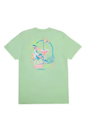 PARTY PANTS Par-tee Time Graphic T-shirt - Chalky Mint