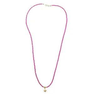 MADISON BEVERLY HILLS Ruby Star Necklace - Pink