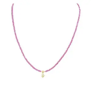 MADISON BEVERLY HILLS Ruby Star Necklace