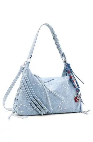 Desigual Medium Denim Shoulder Bag