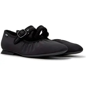 Camper Casi Myra Mary Jane Flat - Black