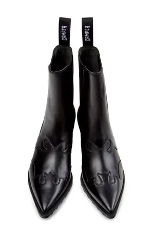 Camper Anita Pointed Toe Chelsea Boot - Black