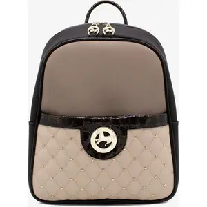 CAVALINHO Craft 538 Quilted Leather And Canvas Backpack - Brown