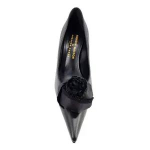 MADISON MAISON X Roberto Festa Linia Flower Leather High Heel Pumps