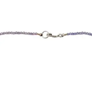 MADISON BEVERLY HILLS Faceted Amethyst Choker Necklace