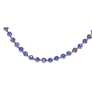 MADISON BEVERLY HILLS Faceted Lapis Necklace