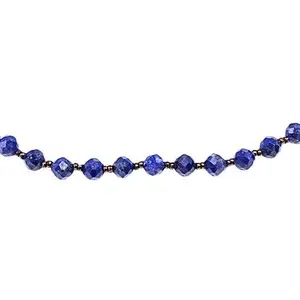 MADISON BEVERLY HILLS Faceted Lapis Necklace