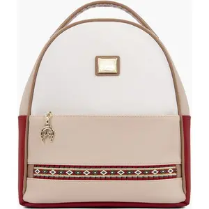 Cavalinho Twist Backpack - Red/white/beige