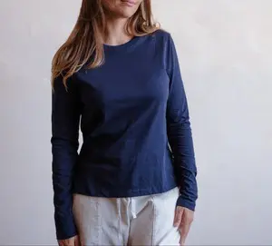 THE SIMPLE FOLK The Simple Long Sleeve - Ocean Blue
