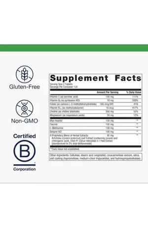 METAGENICS Candibactin-br Concentrated Berberine Intestinal Support Supplement 90 Tablets